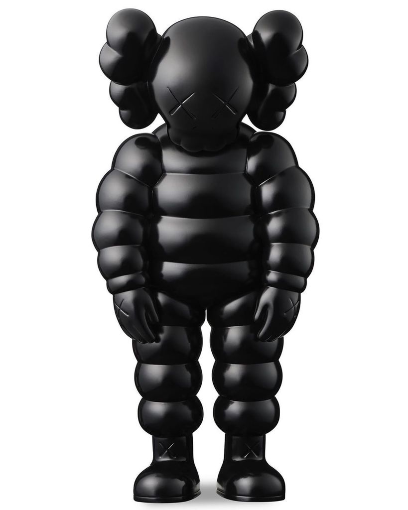 KAWS | WHAT PARTY (black), 2020 – Pinto Gallery